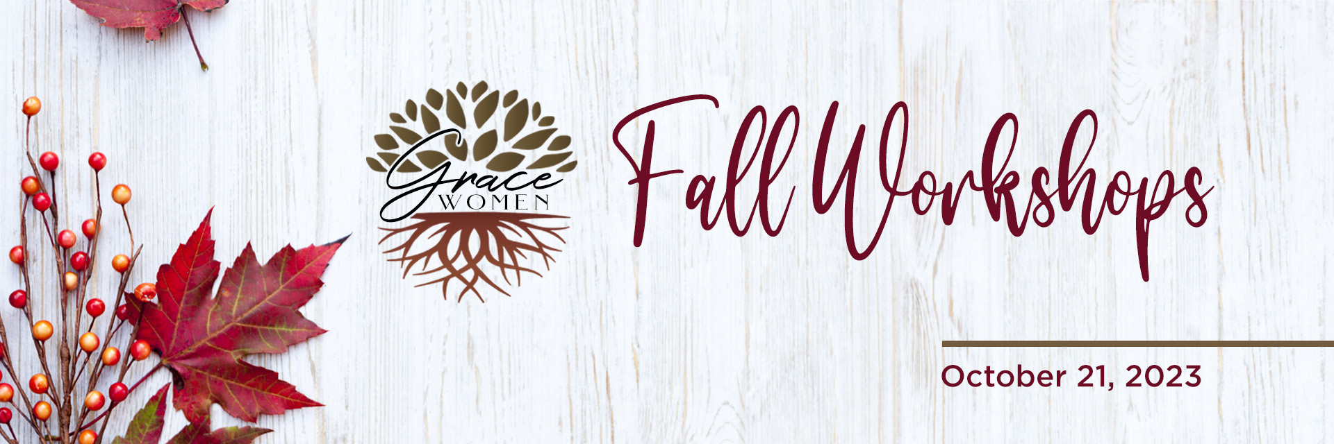 Women's Fall Workshops - Grace Presbyterian Church